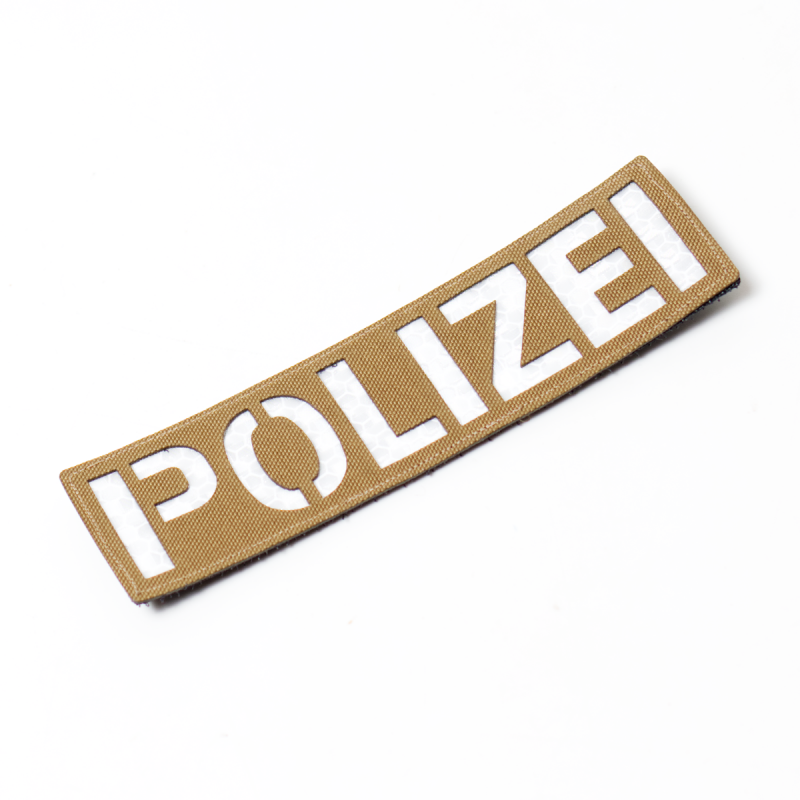Patch POLIZEI 40x140mm schwarz | Black | 7029.1